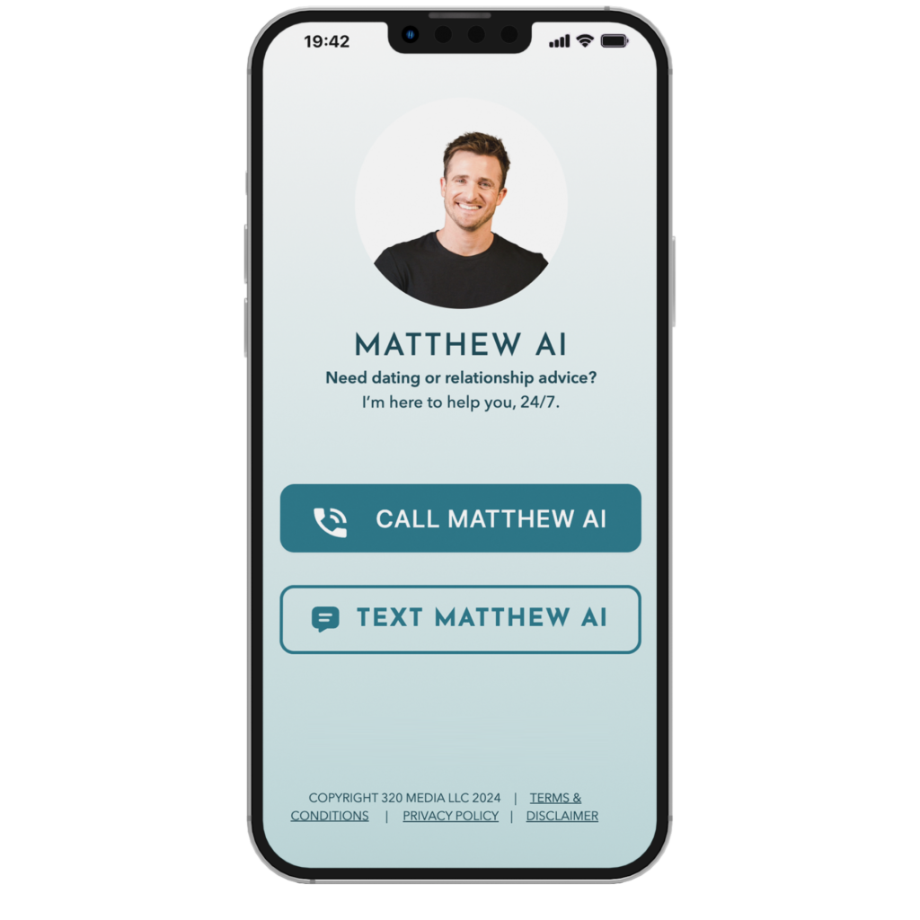 Meet Matthew AI, Your 24/7 Love Life Coach (by Matthew Hussey)