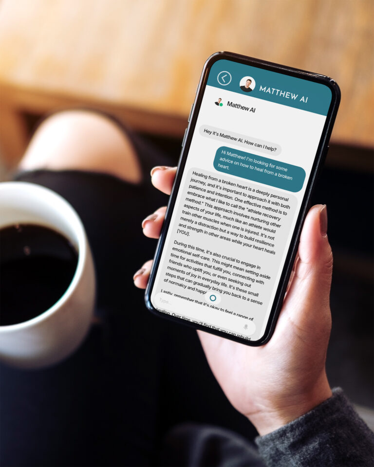 Meet Matthew AI, Your 24/7 Love Life Coach (by Matthew Hussey)