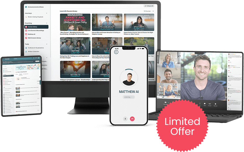 Love Life Coaching - Matthew Hussey Live Membership